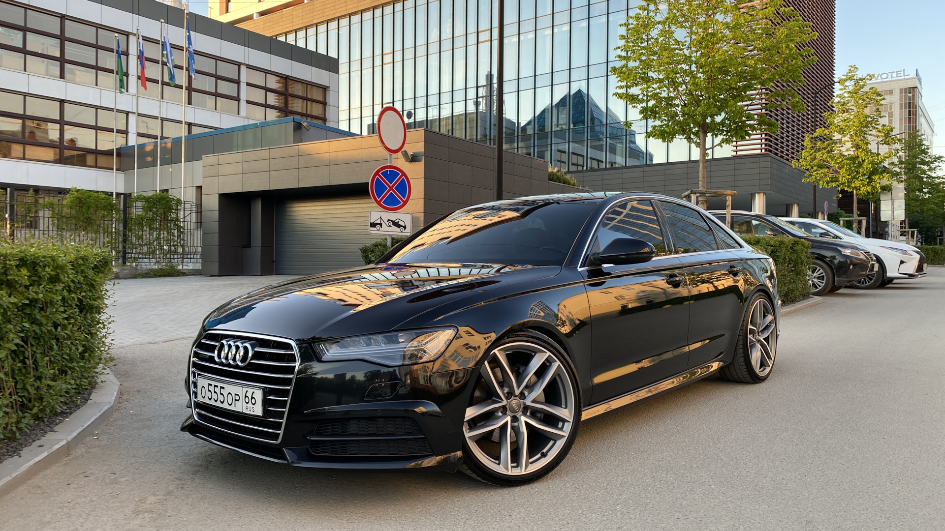 Audi A6 (C7) 2.0 бензиновый 2018 | MYTHOS BLACK на DRIVE2