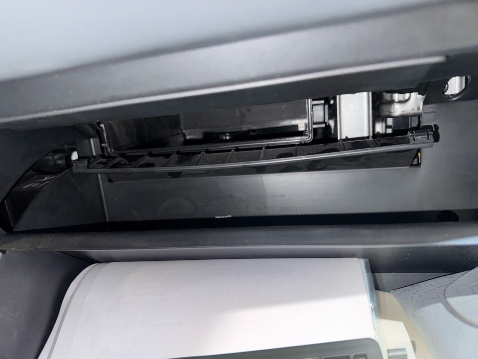 Замена салонного фильтра на CHANGAN UNI-K — Changan Uni-K, 2 л, 2024 ...