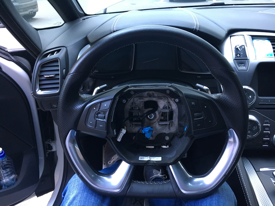 DS*Custom: Новые подрулевые лепестки! — Citroen DS5, 2 л, 2013 года ...