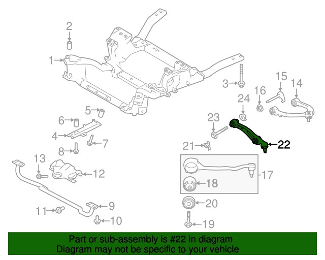 LR078479 Рычаг передней подвески Jaguar Land Rover | Запчасти на DRIVE2