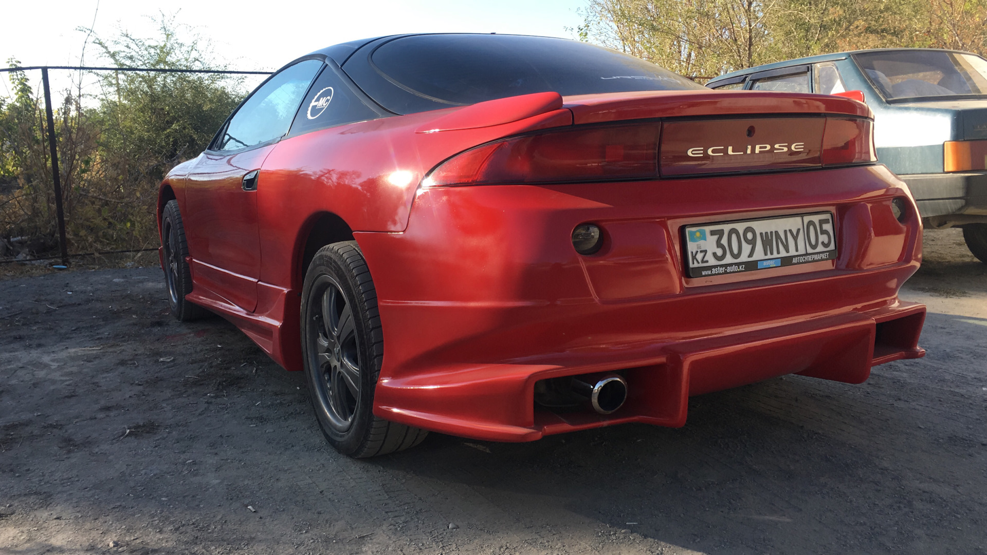 Одел обвес — Mitsubishi Eclipse (2G), 2 л, 1998 года | тюнинг | DRIVE2