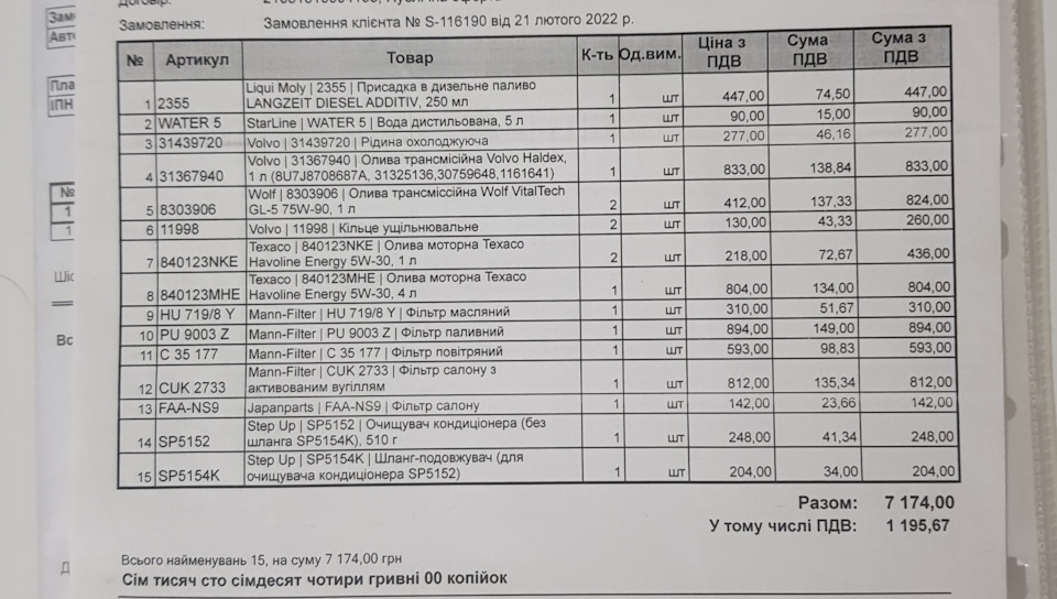31325136 Масло муфты полного привода Volvo | Запчасти на DRIVE2