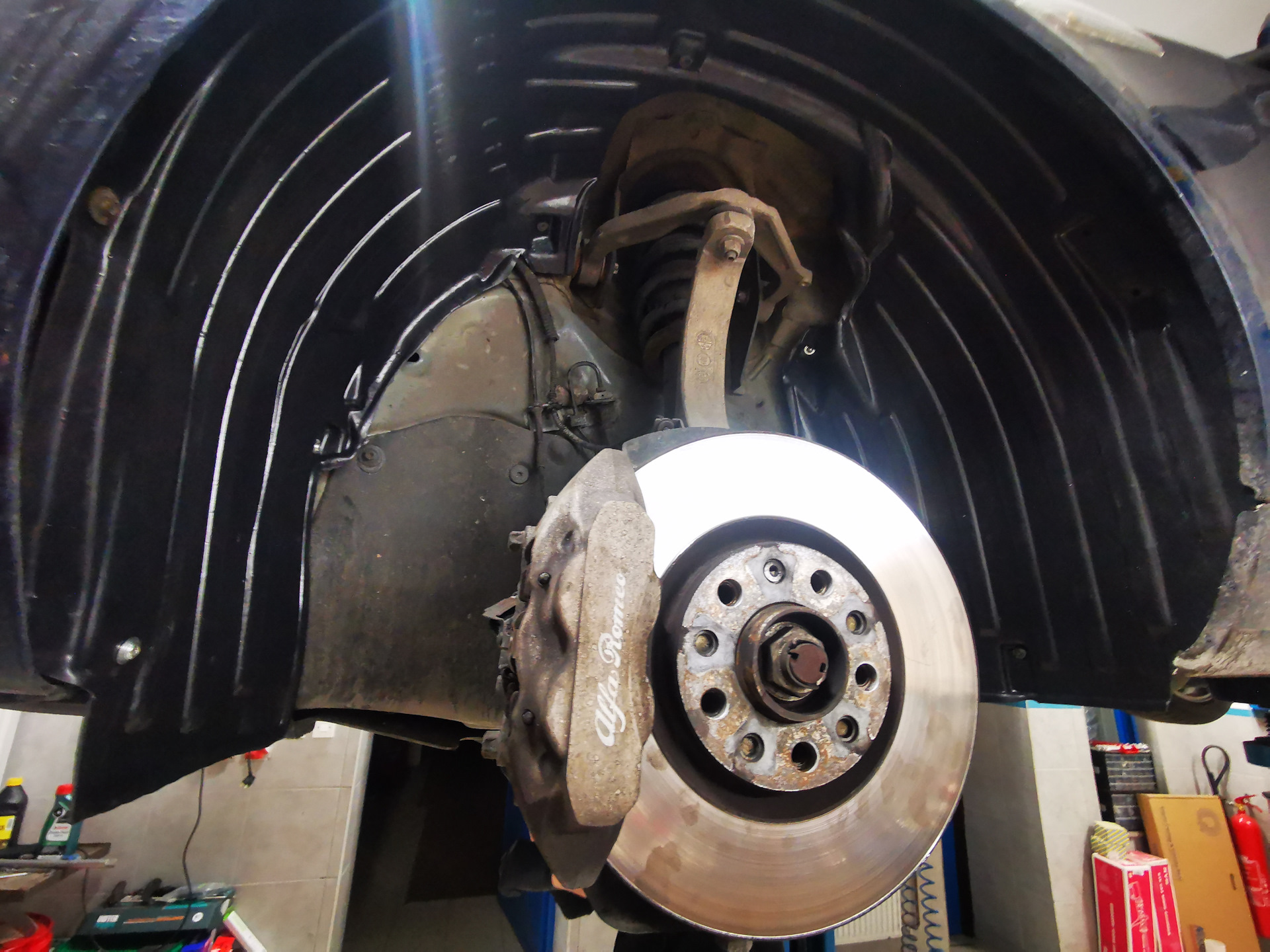 Замена подушек двигателя. Проблема вибраций. Не решено — Alfa Romeo 159 ...