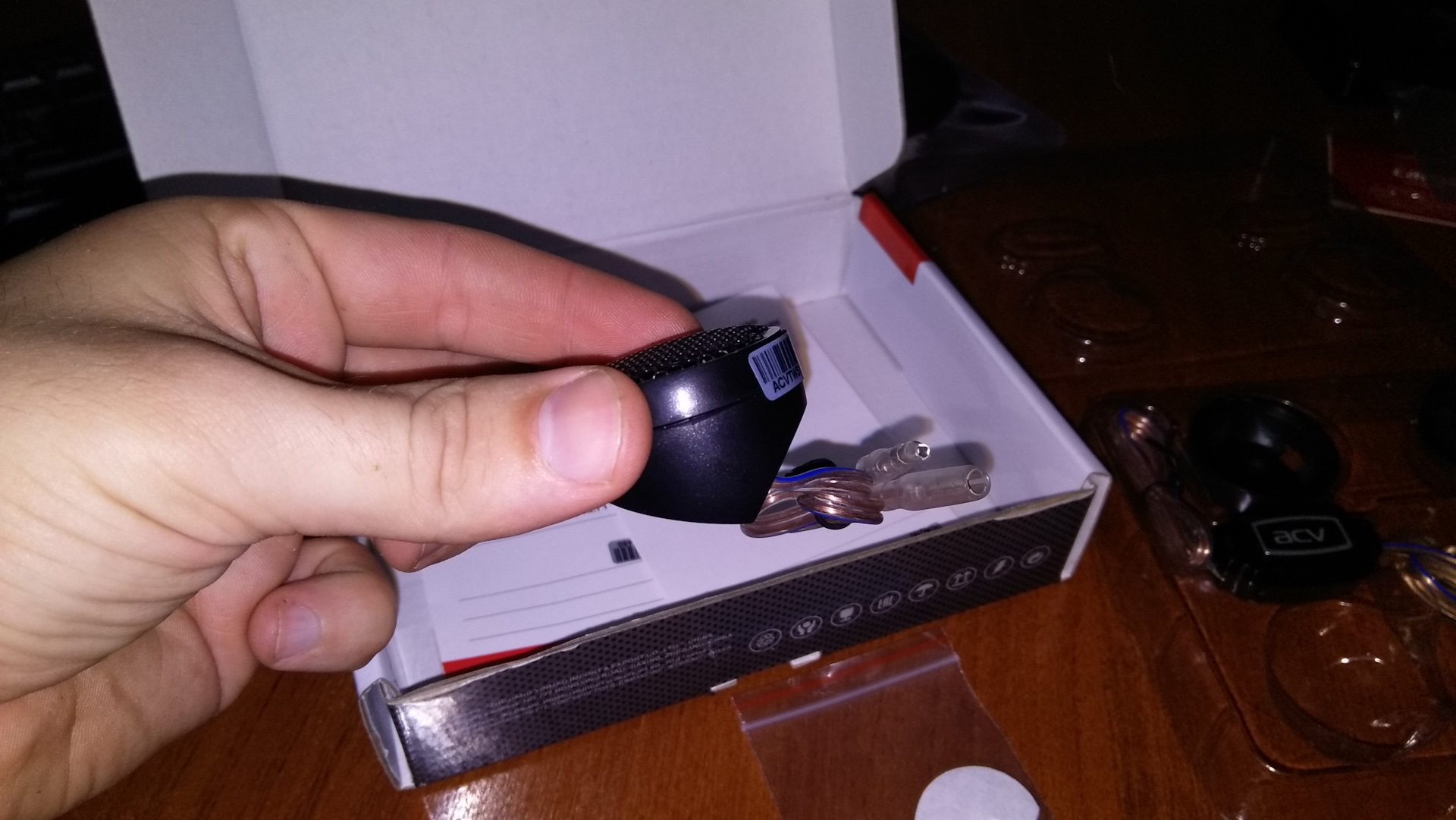 Установка твитеров (пищалок) TWS-13 ACV — Chevrolet Lacetti Sedan, 1,6 л, 2008 года | автозвук ...