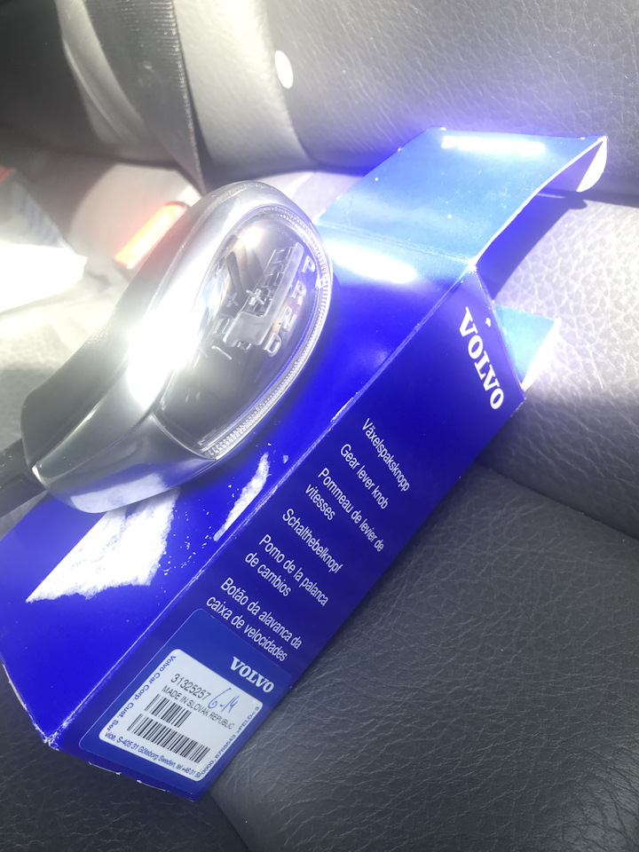 31325257 Ручка селектора акпп Volvo | Запчасти на DRIVE2