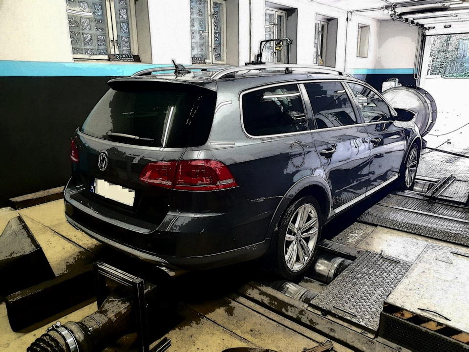 DIESEL STAGE 1 + DYNO! — Volkswagen Passat Alltrack (B7), 2 л, 2013 ...