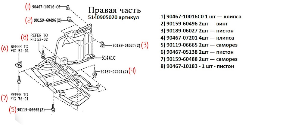 Эпизод 12 Замена пыльников мотора, локеров, брызговиков — Toyota ...