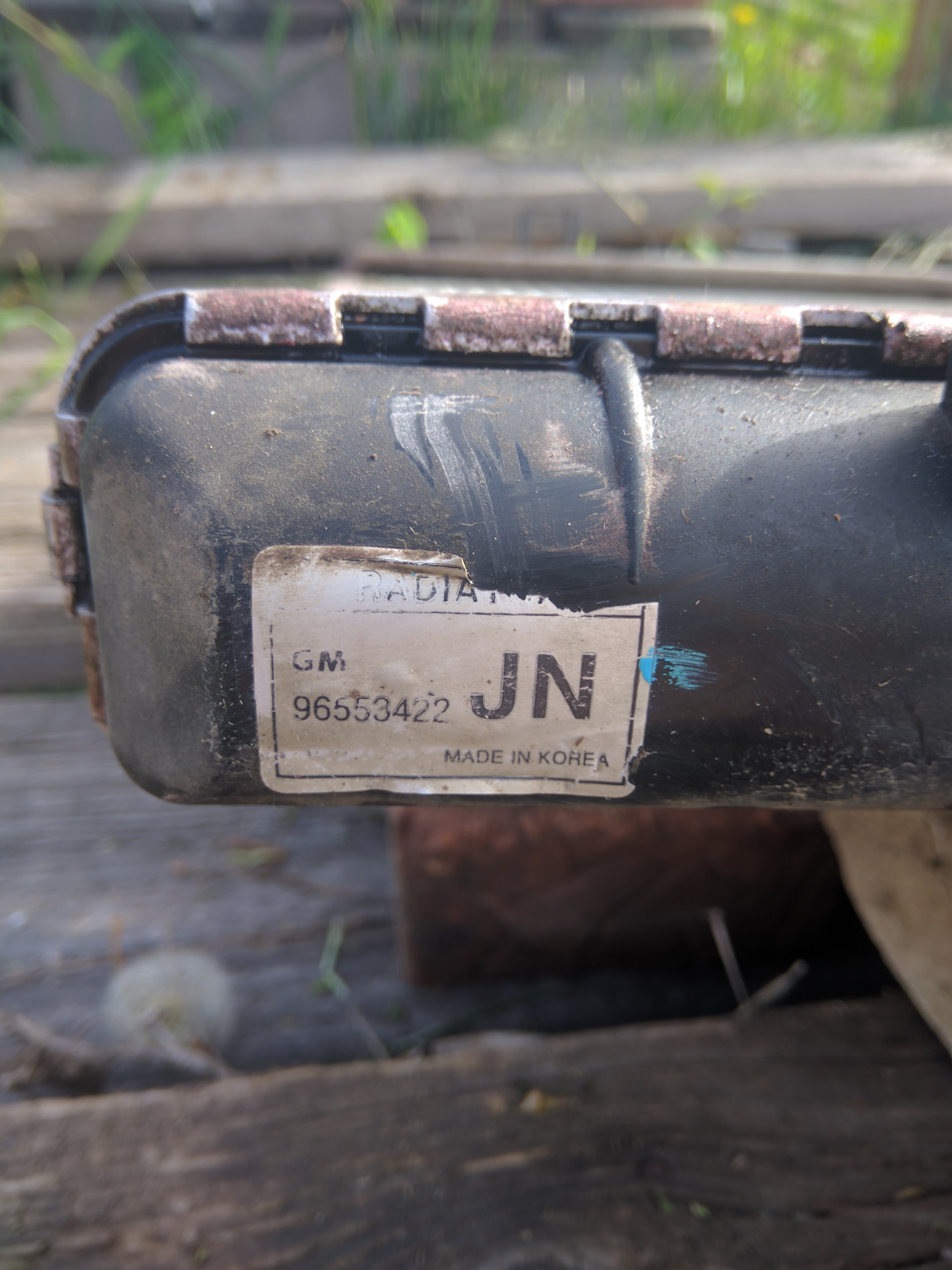 96553422 Радиатор охлаждения (мех) GM | Запчасти на DRIVE2