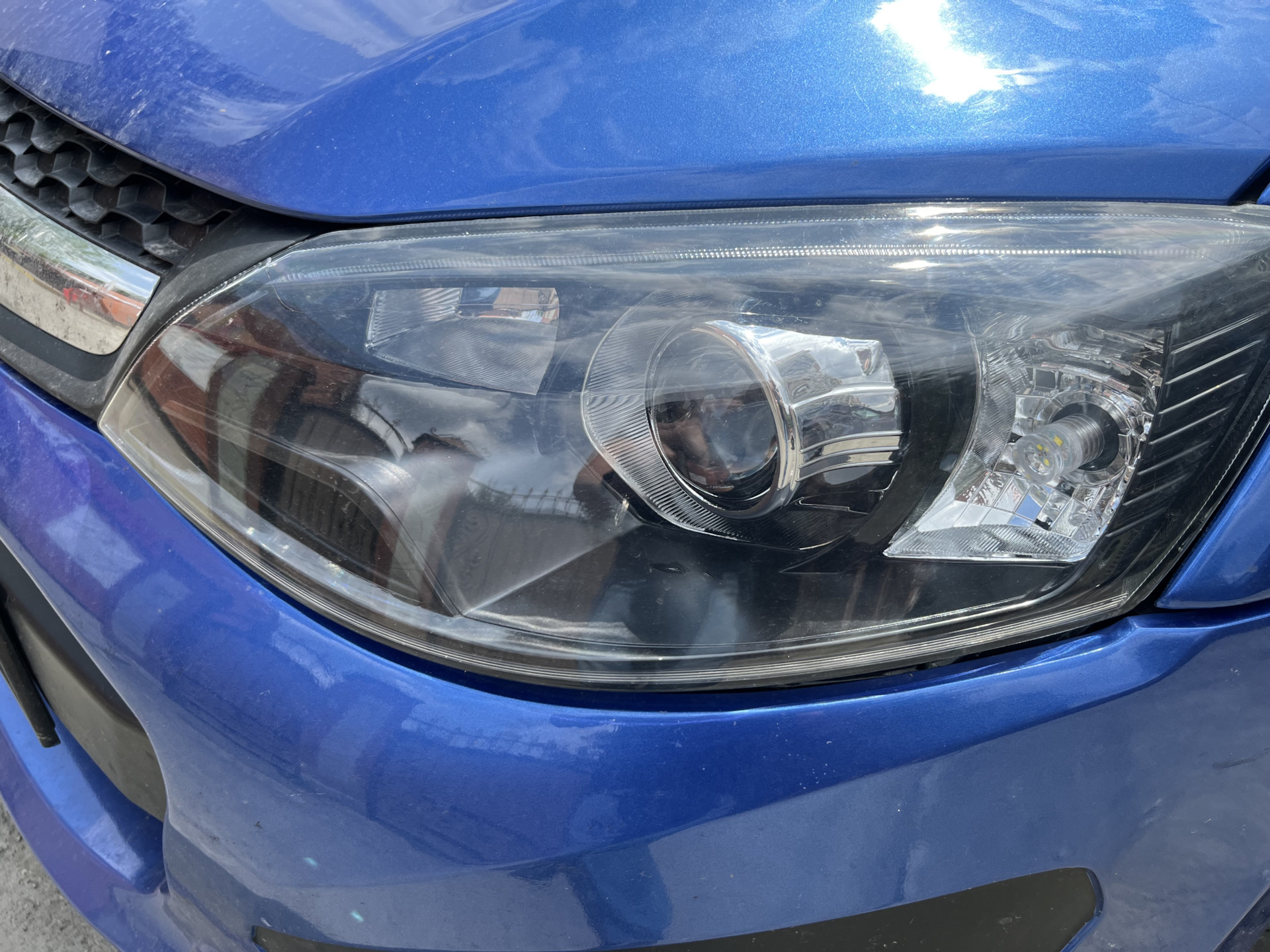 Фары с линзами 3" Bi-led DIXEL X-BRIGHT Y3 5000K — Lada Калина Хэтчбек ...