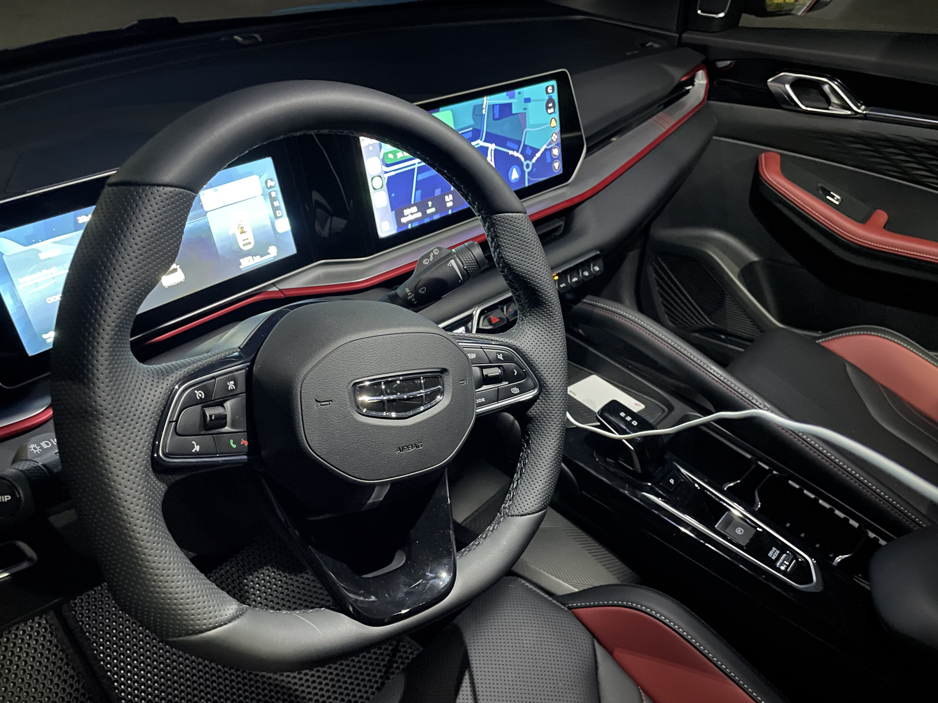 Как работает головное устройство и штатное ПО у geely coolrey в 2025 ...