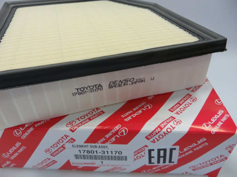 1780131170 Фильтр воздушный TOYOTA LEXUS | Запчасти на DRIVE2