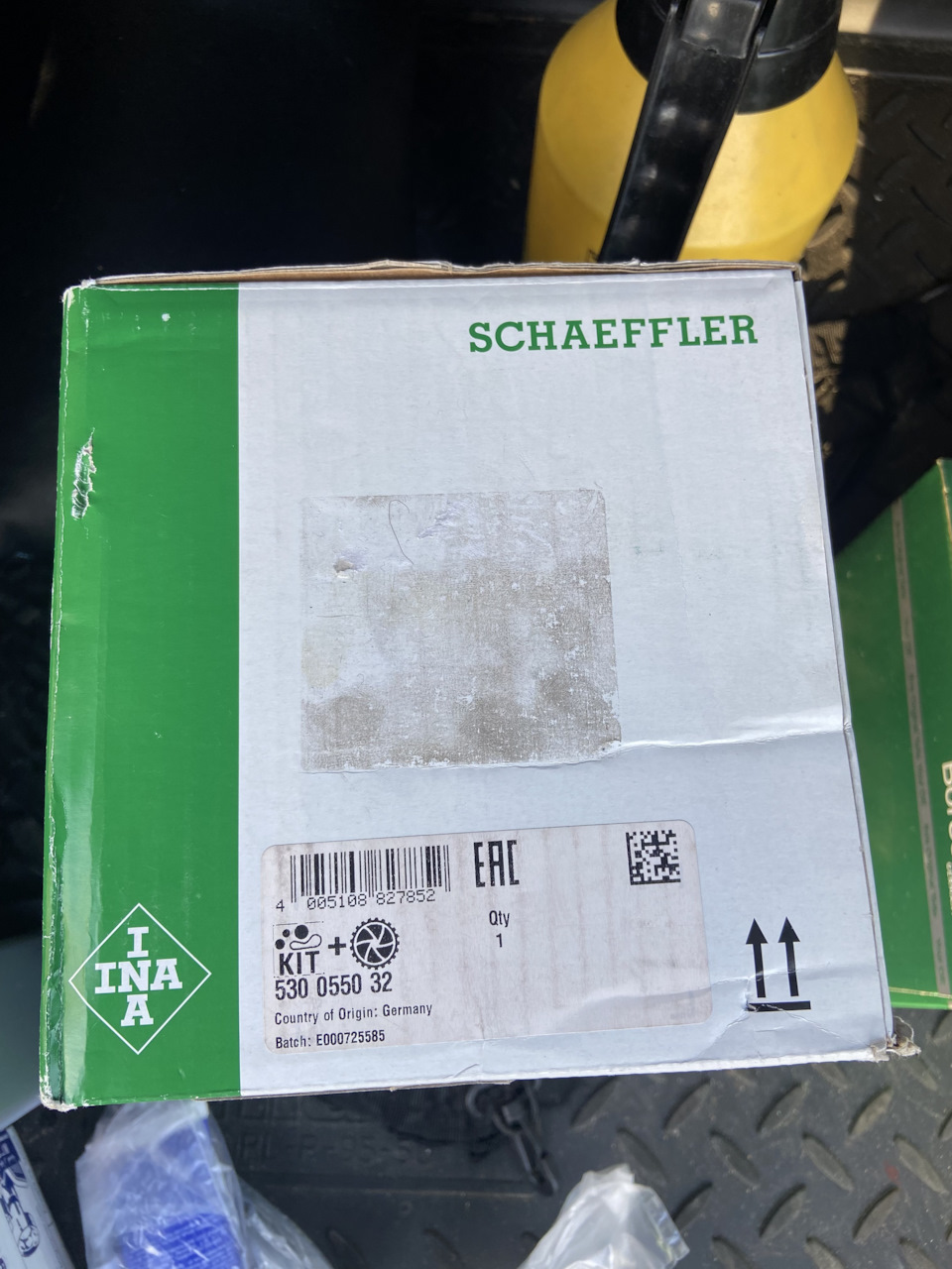 530055032 Комплект водяного насоса и ремня ГРМ INA | Запчасти на DRIVE2