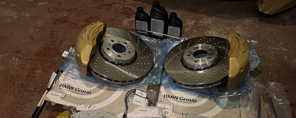 Тормозная система М performance Ч.1 — BMW X5 (E53), 3 л, 2003 года ...