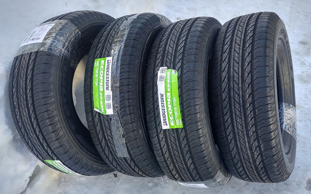 Комплект новой летней резины Bridgestone 265/70/R16 Ecopia EP-850 ...