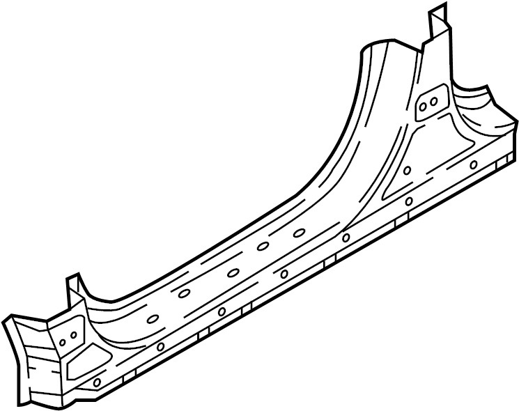 71322D9D50 Panel-side SILL OUTER, RH. PANEL-SIDE SILL OUTR. PANEL-SIDE ...