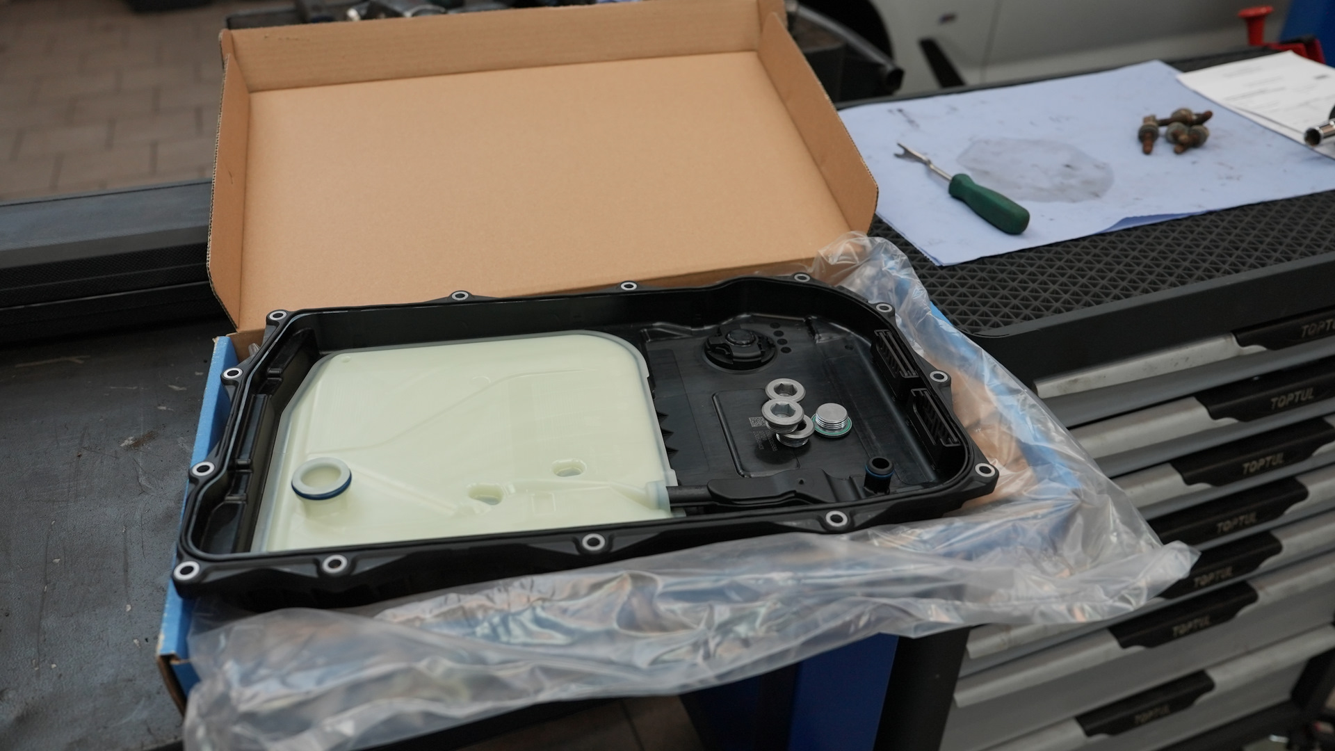 Замена масла АКПП — BMW 5 series Touring (G31), 3 л, 2020 года | визит ...