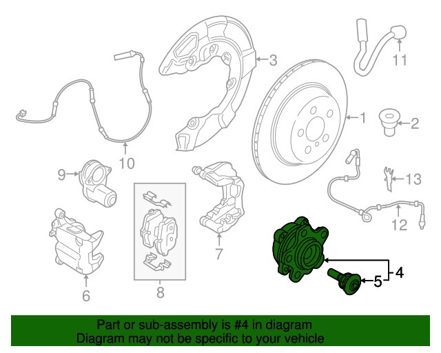 33406899175 Ступица колеса с подшипником BMW | Запчасти на DRIVE2