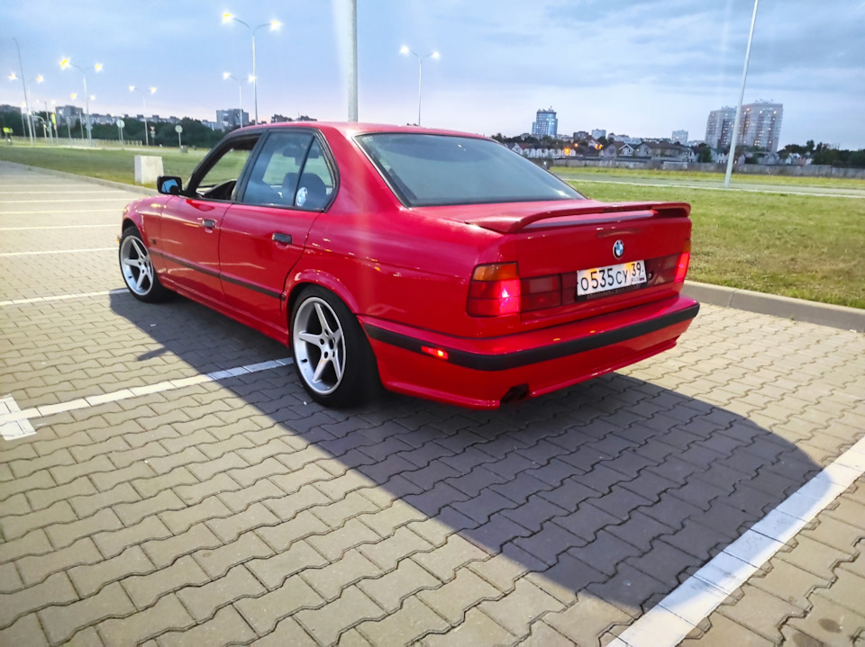 Задний zender готов))) — BMW 5 series (E34), 2 л, 1990 года | стайлинг ...