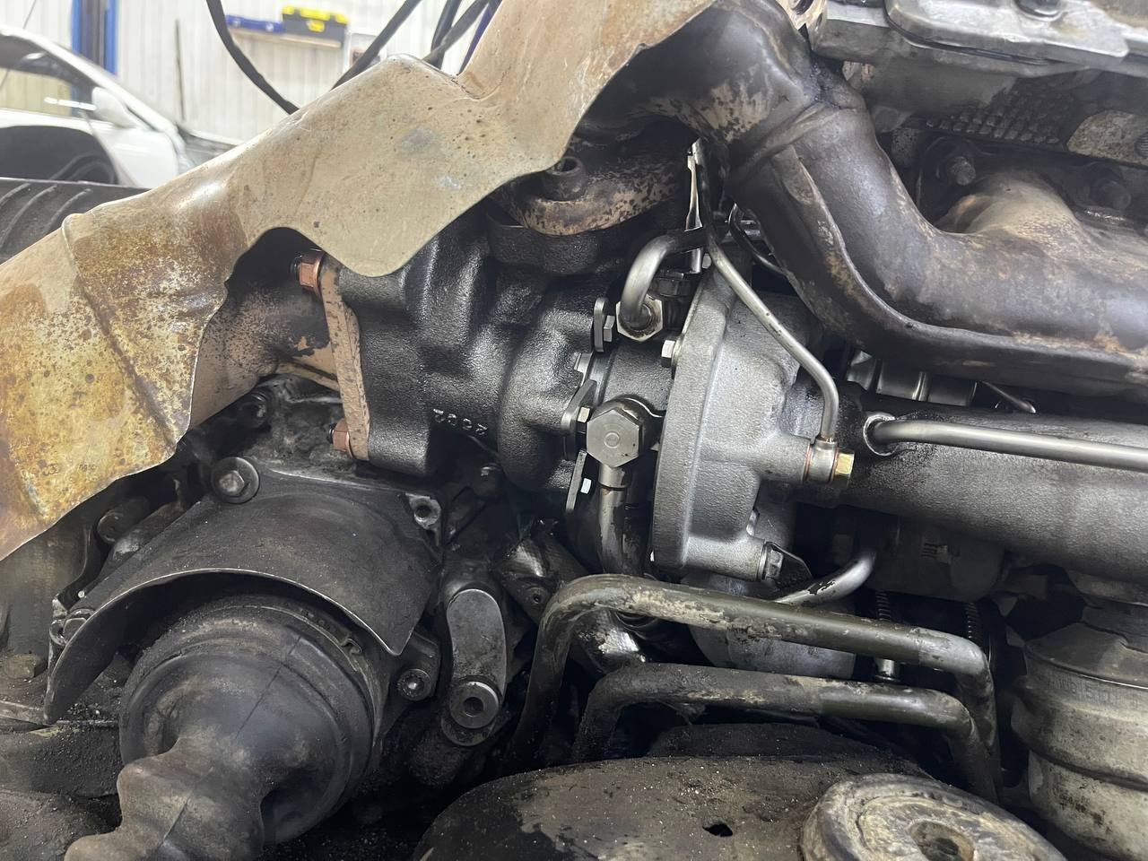 Техническое обслуживания мотора APB 2.7 bi turbo. — Audi S4 (B5), 2,7 л ...