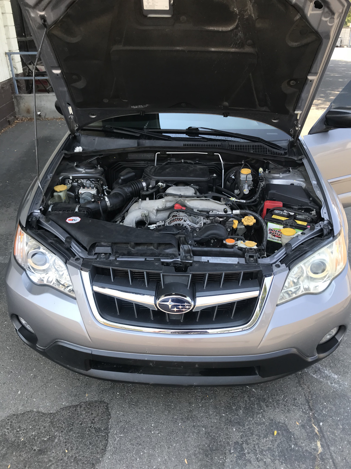 Передние тормоза — Subaru Impreza WRX STI (GD), 2,5 л, 2006 года | плановое ТО | DRIVE2