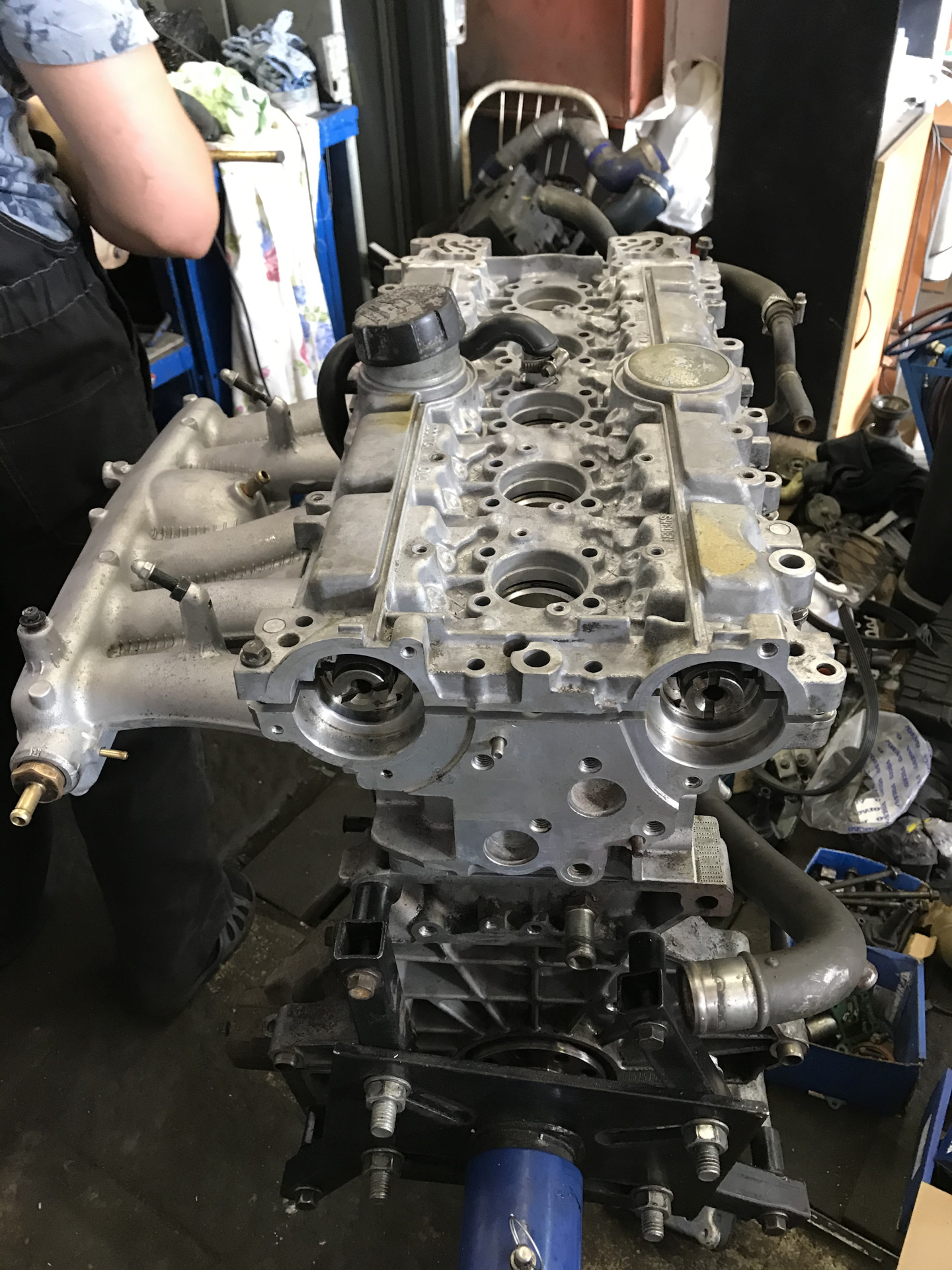 Процесс сборки мотора S60r — Volvo S60 R, 2,5 л, 2006 года | визит на ...