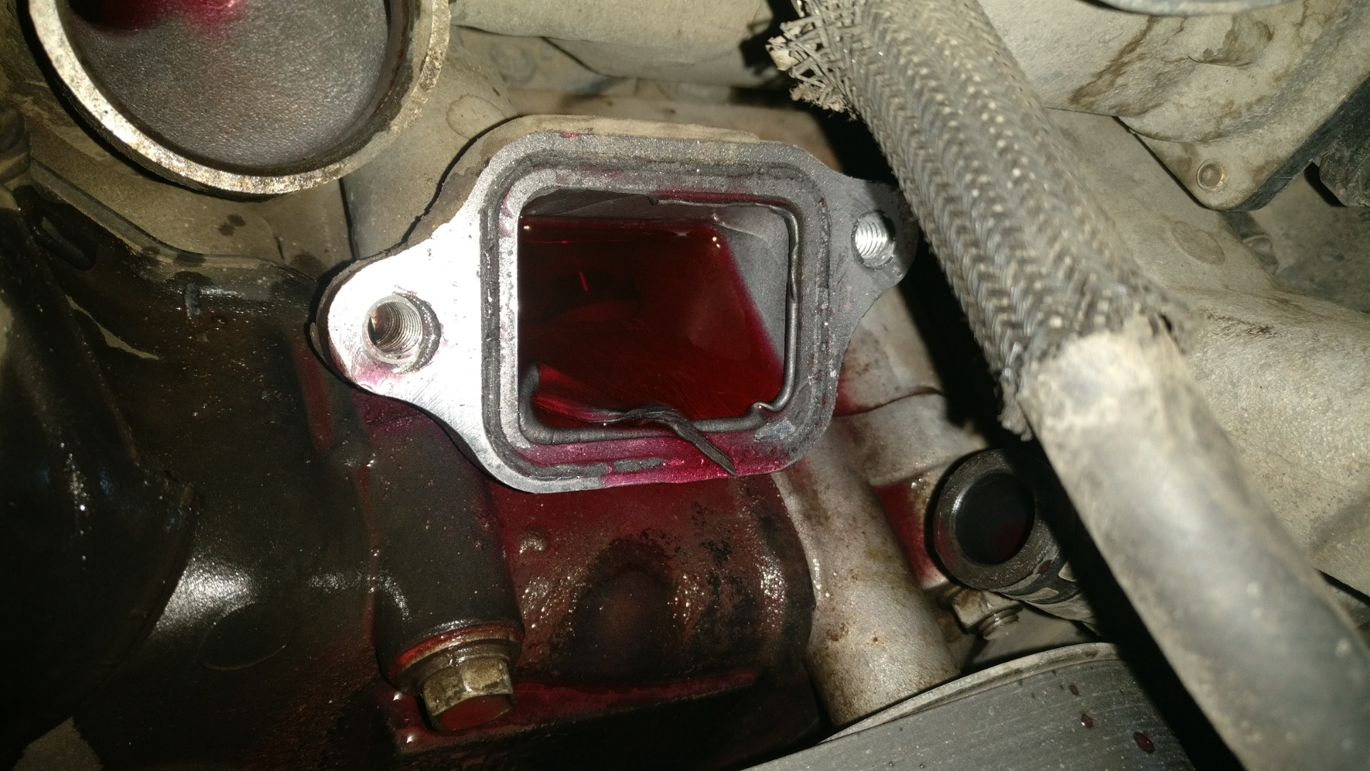 Подтекает антифриз — Toyota Land Cruiser 200, 4,7 л, 2008 года | визит ...