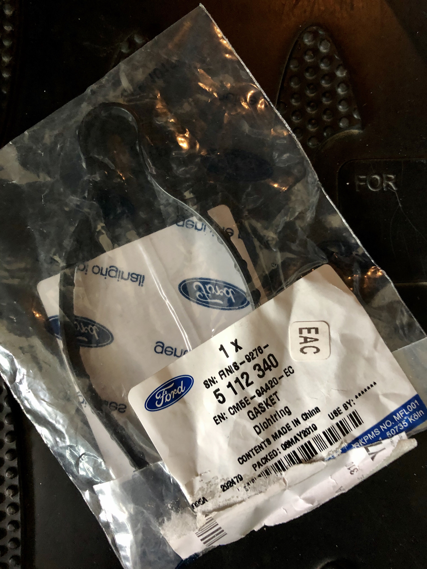 Вторая часть заказа для ГРМ — Ford Focus Sedan III, 2 л, 2014 года ...