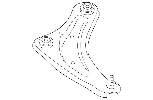 545001KA1B Сайлентблок переднего рычага задний NISSAN JUKE/LEAF 10 ...