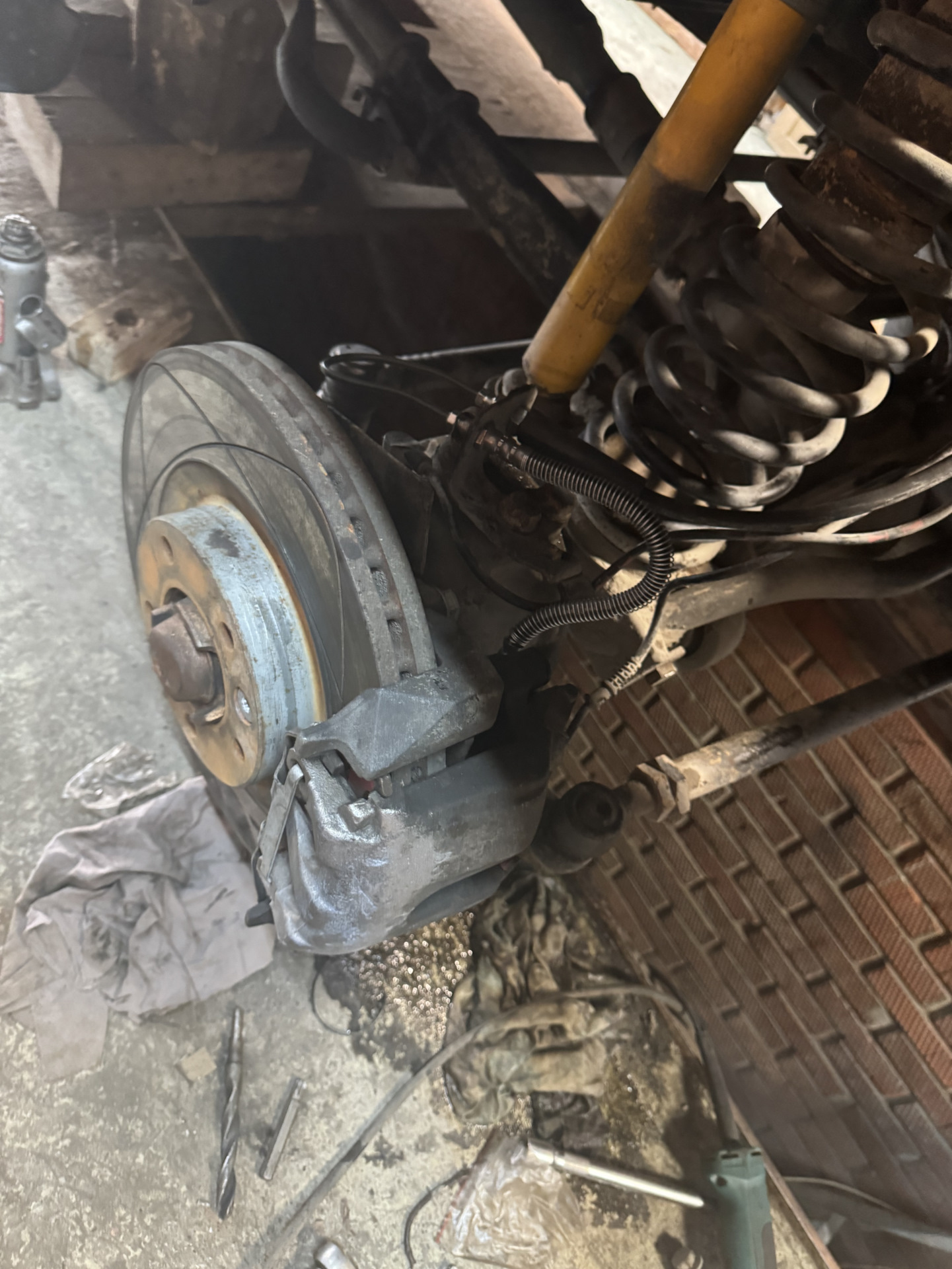 Тормозная система от g55 compressor переделка — Mercedes-Benz G-Class ...