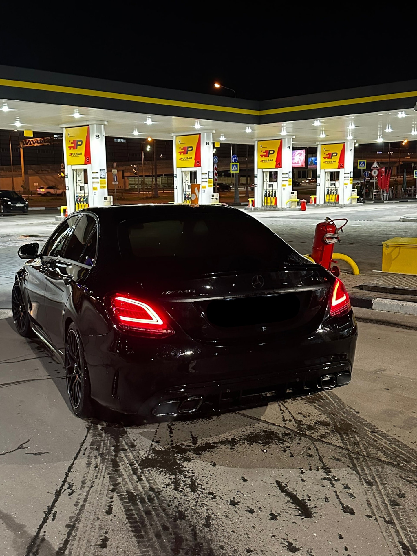 Рестайлинговый диффузор — Mercedes-Benz C 63 AMG (W205), 4 л, 2016 года | стайлинг | DRIVE2