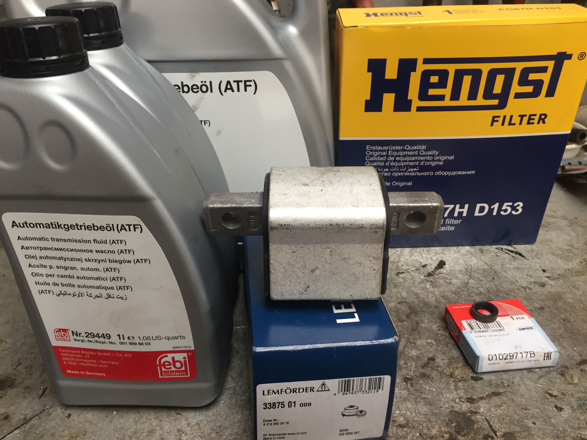 Замена масла Акпп — Mercedes-Benz S-Class (W140), 3 л, 1998 года ...