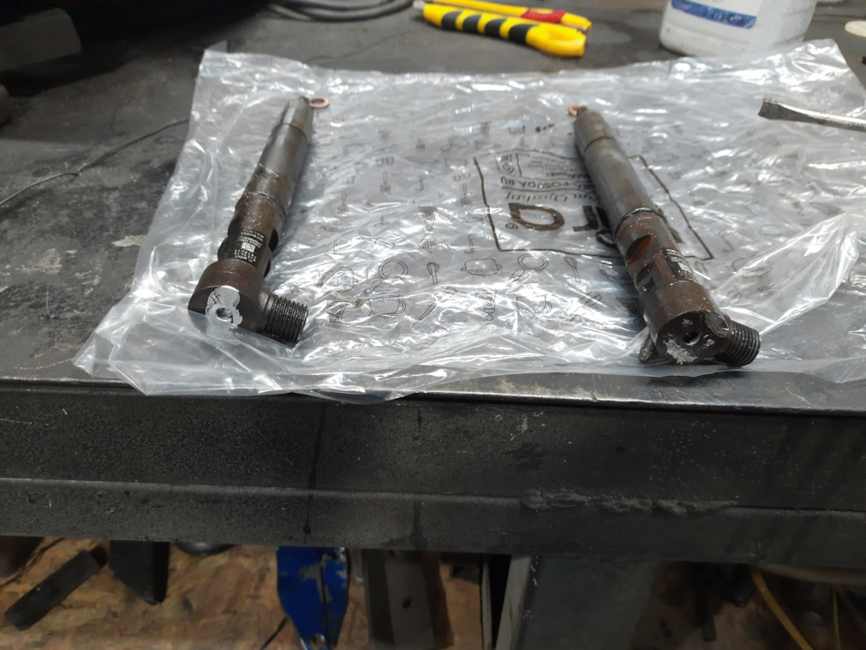 Топливные форсунки — SsangYong Actyon (2G), 2 л, 2011 года | поломка ...