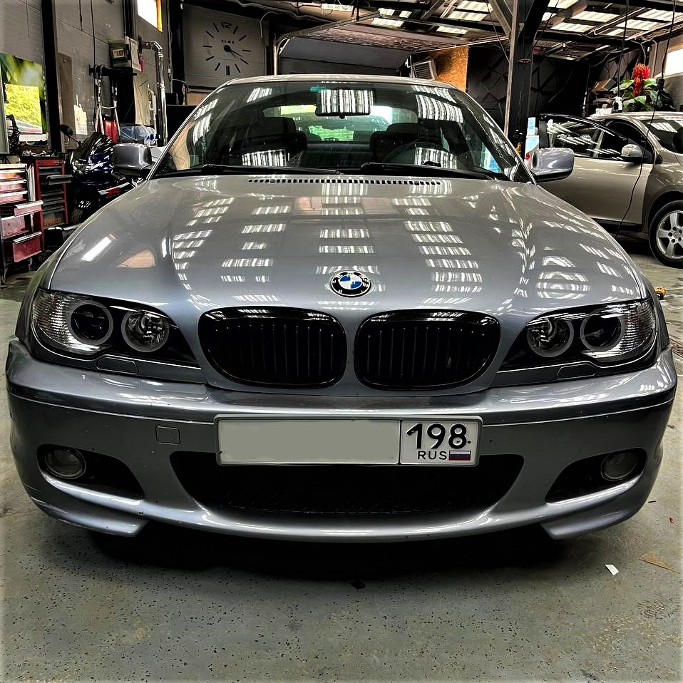 Ангельские глазки TAU tech в фары BMW e46 LCi рестайлинг купе — TAU ...