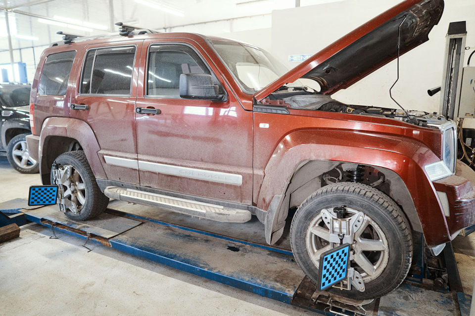 Развал Джип Чероки КК 3.7 (2010) — Mopar plus на DRIVE2