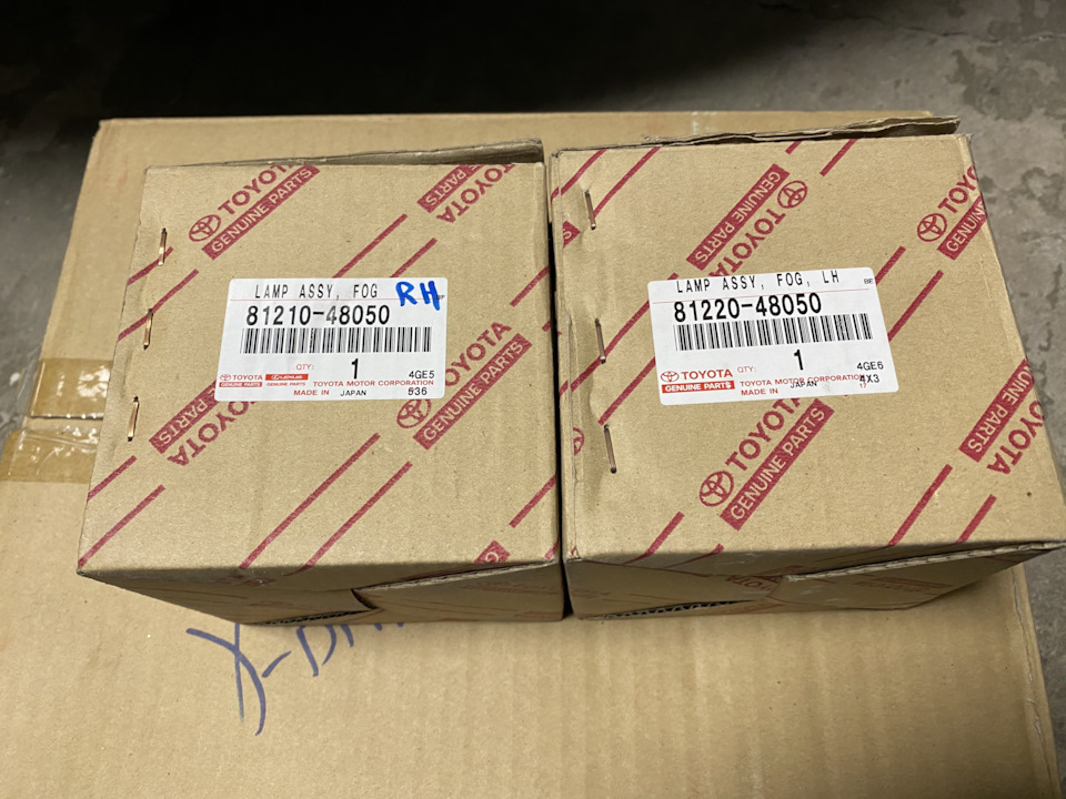 Замена галогенных ПТФ на современные LED — Lexus RX (3G), 3,5 л, 2010 ...