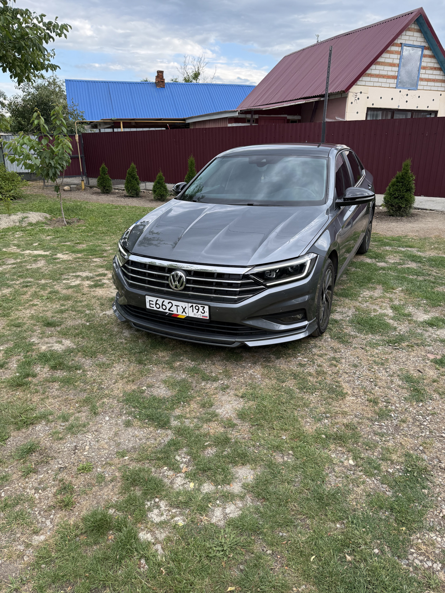 Установка фар от sagitar IQ Light — Volkswagen Jetta VII, 1,4 л, 2019 ...
