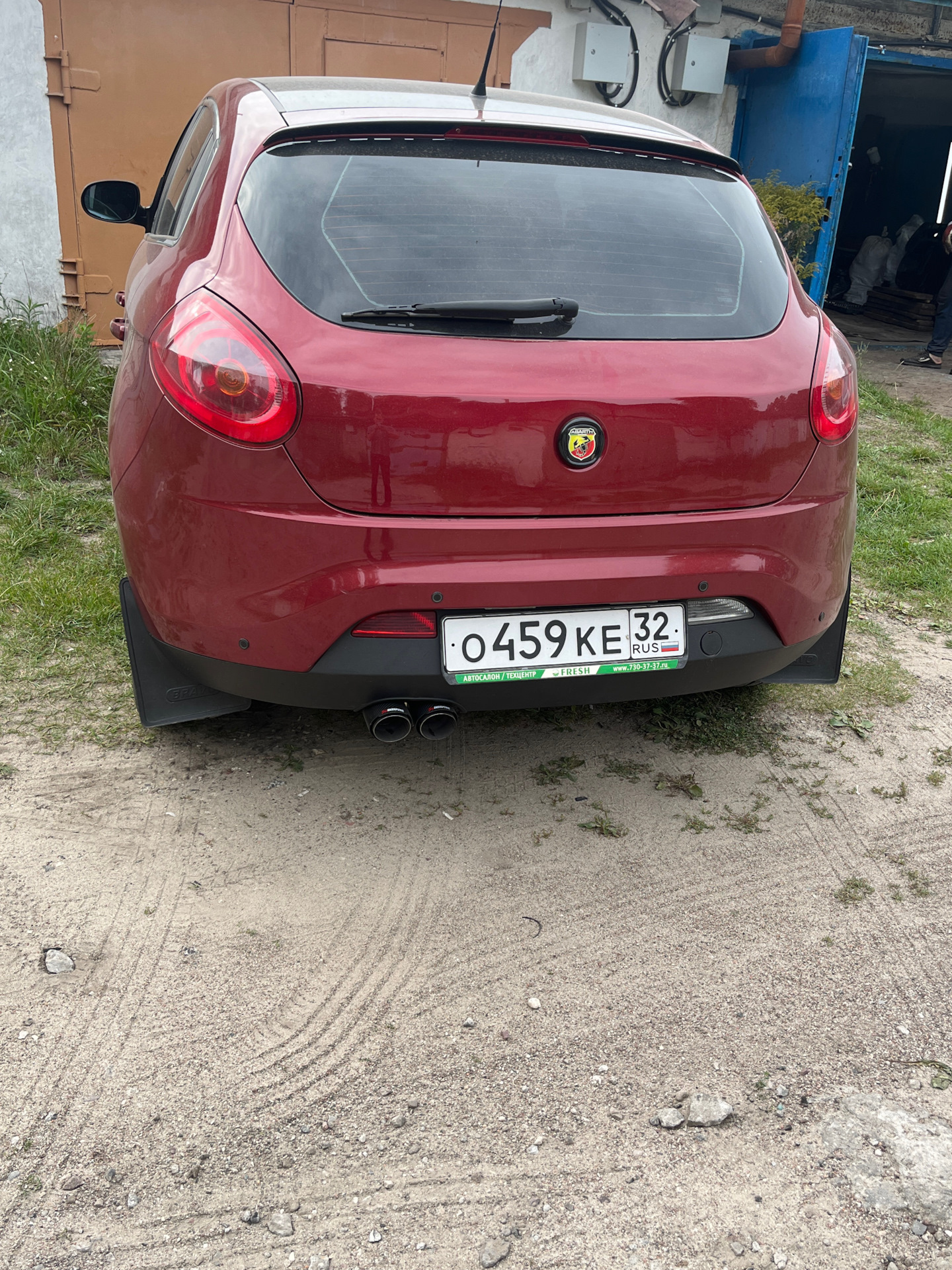 Новый старый выхлоп) — FIAT Bravo II, 1,4 л, 2008 года | тюнинг | DRIVE2