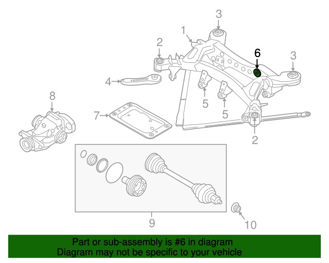 33316792514 Резиновая подушка Зд BMW | Запчасти на DRIVE2