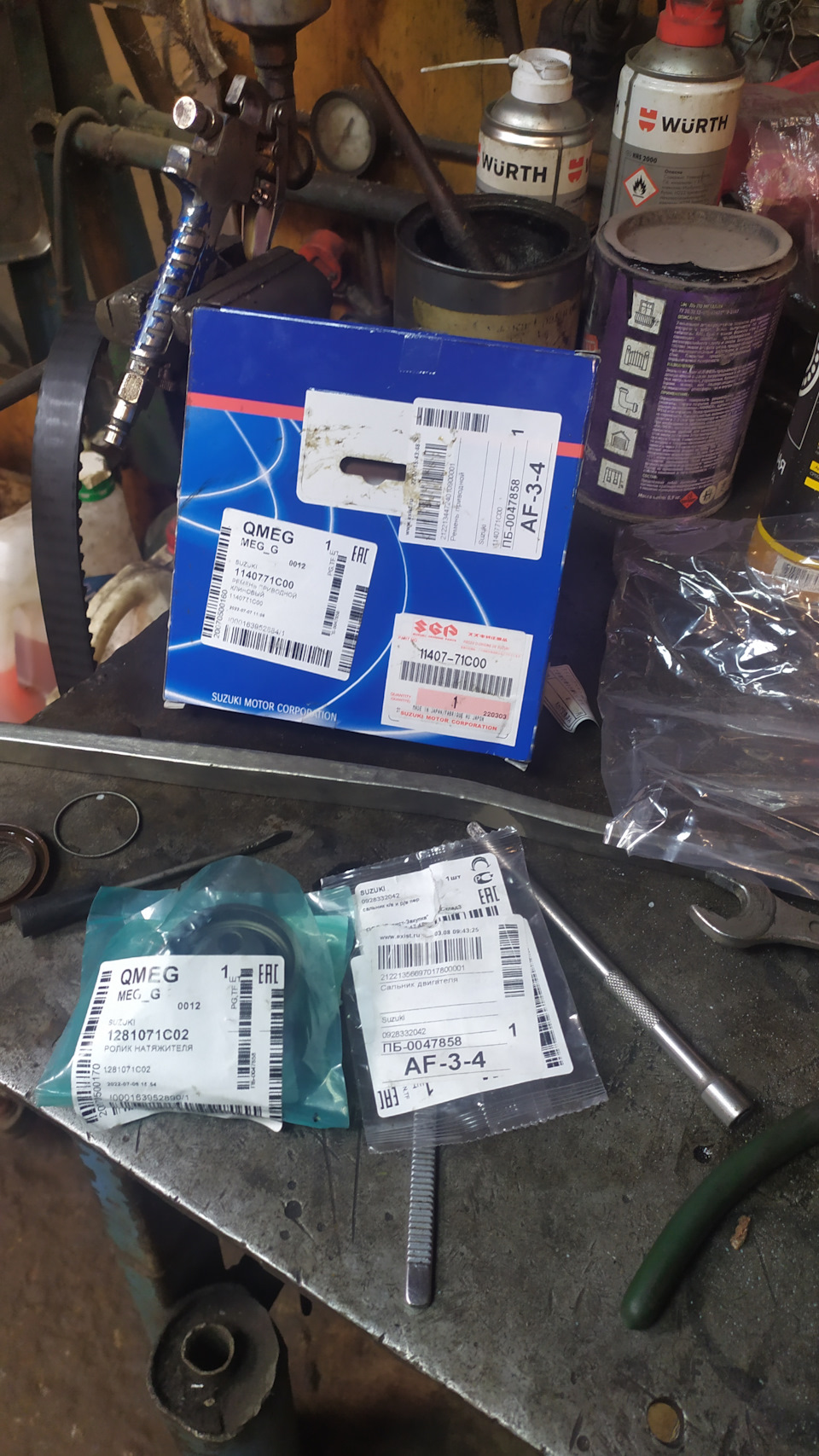 1281071C02 Ролик ремня ДВС SUZUKI | Запчасти на DRIVE2