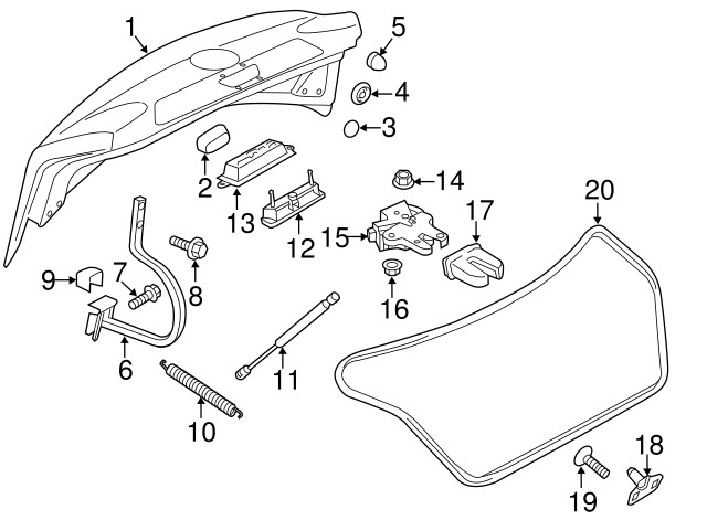 N90652701 Заглушка VAG | Запчасти на DRIVE2