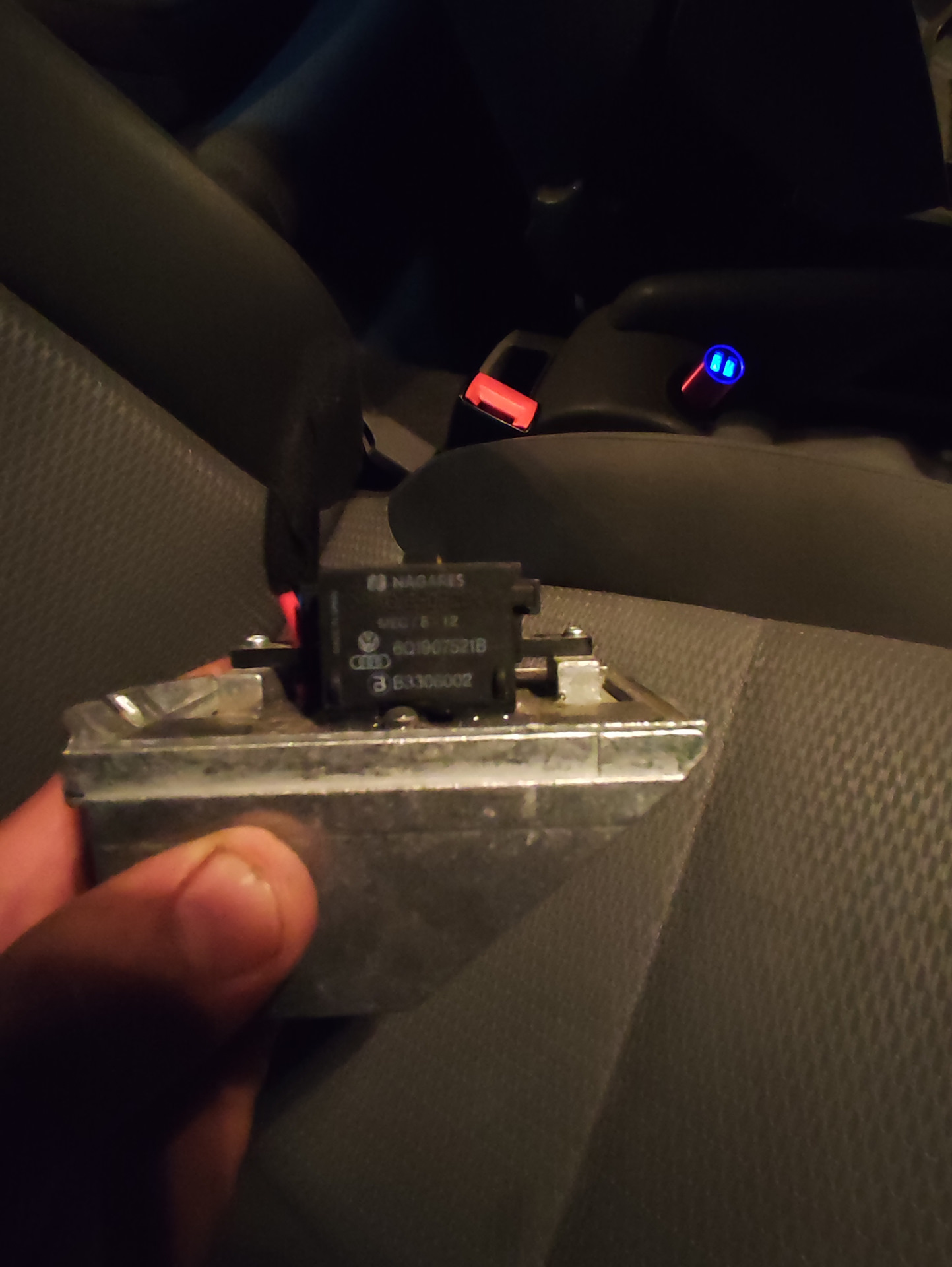 Блок управления вентилятором климат-контроля (отопителя) — Audi A2, 1,4 ...