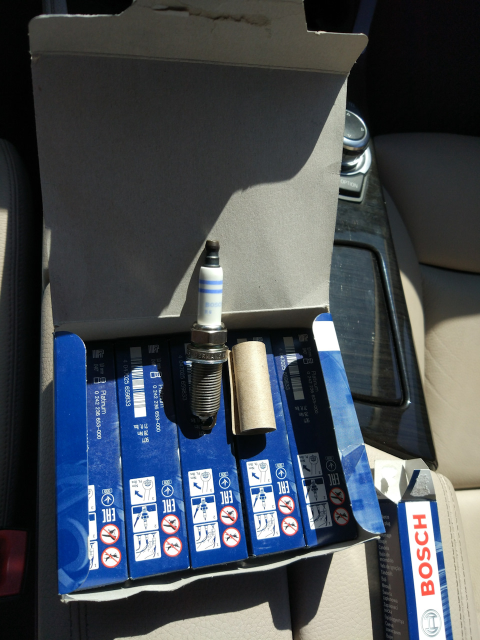 0242236653 Свеча зажигания BOSCH | Запчасти на DRIVE2