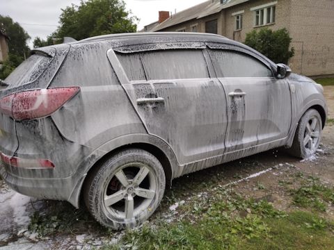 113120 Активная пена «Active Foam Pink» Цветная пена 1,0 кг. GRASS ...
