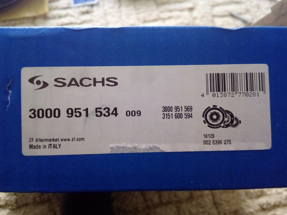 3000951534 Сцепление, комплект для DACIA, NISSAN, RENAULT SACHS ...