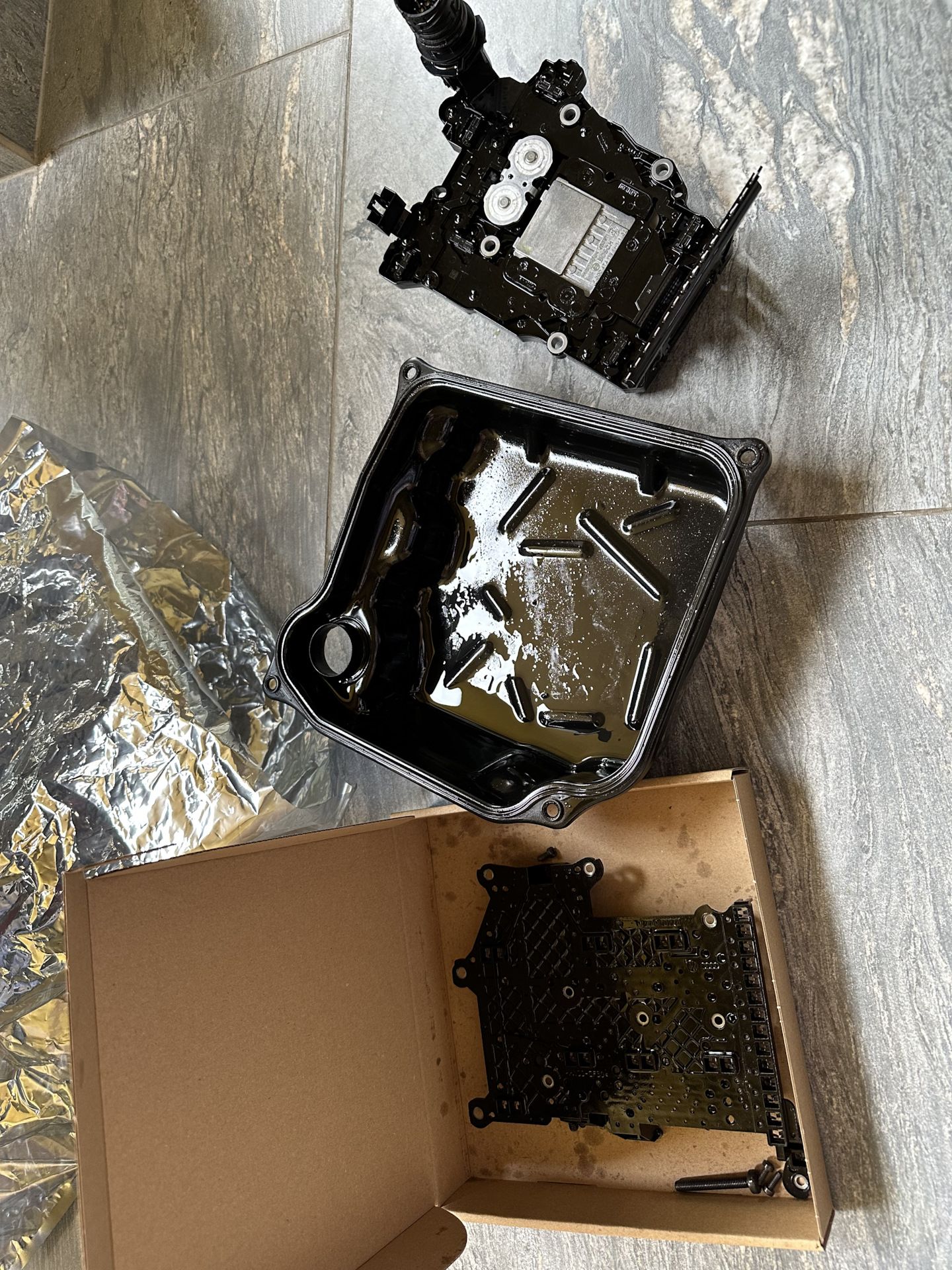 DQ500 ремонт коробки с проблемным сенсором — Volkswagen Tiguan (2G), 2 ...