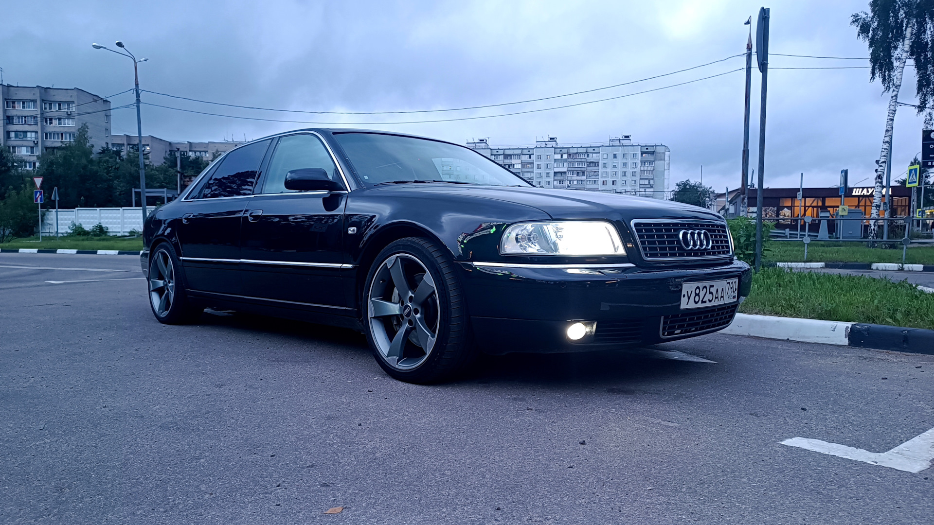 Первые фото после покупки. Впечатления. Новая резина. Техосмотр. — Audi A8 (D2), 4,2 л, 2001 ...