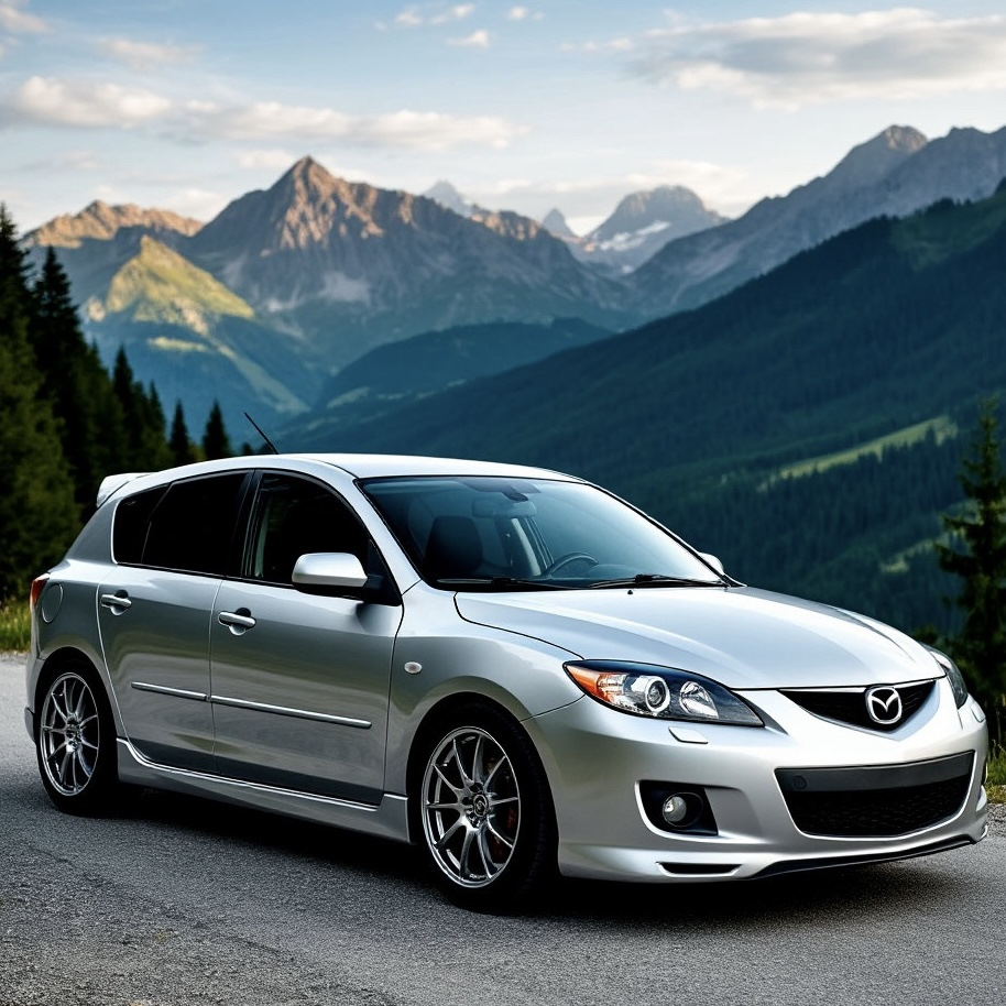 #9. Установка спойлера MazdaSpeed — Mazda 3 (1G) BK, 1,6 л, 2007 года ...