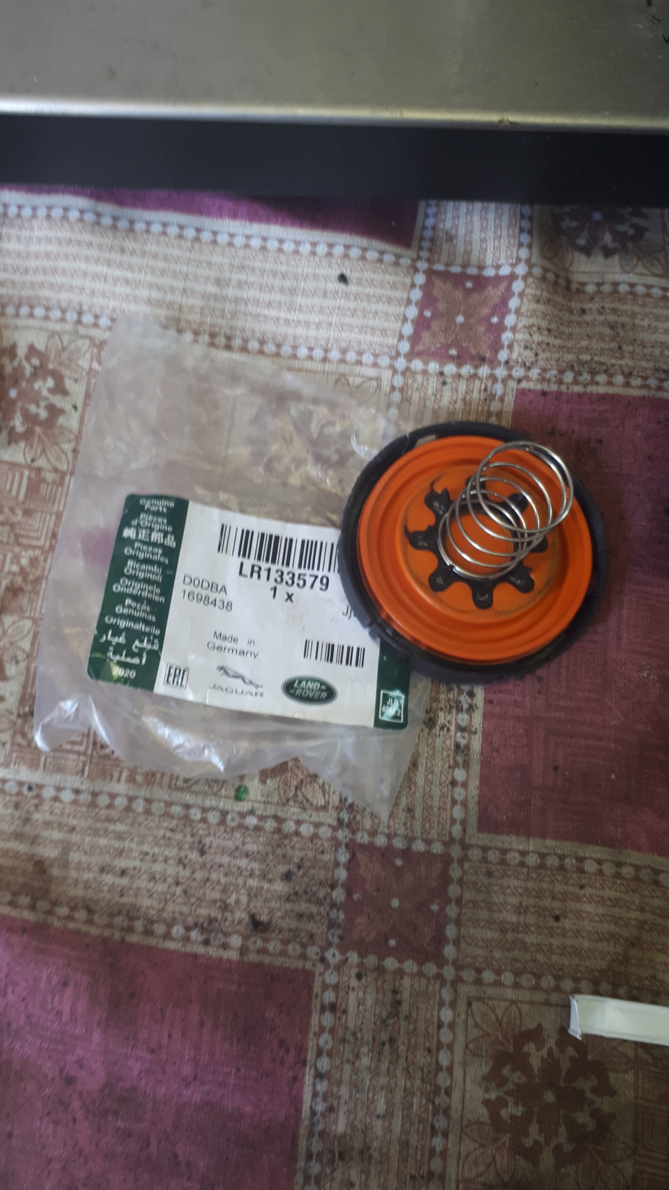 Клапан PVC 3.0SC — Jaguar XF (1G), 3 л, 2013 года | своими руками | DRIVE2