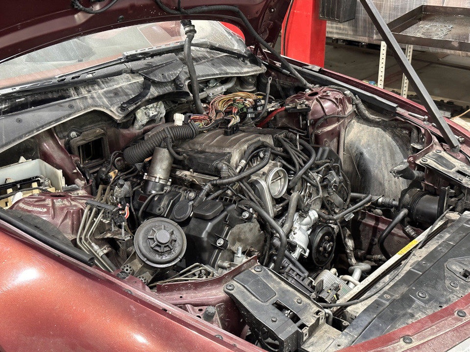 Освежил N62B44 замена цепей ГРМ полным комплектом — BMW 6 series (E63 ...