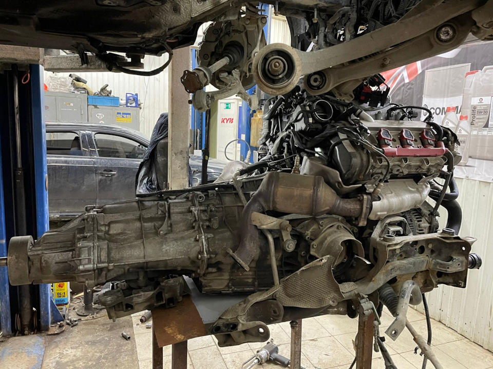 Замена цепей, маслоотделителя Audi A6 C7 3.0 Tfsi — Audi A6 Avant (C7 ...